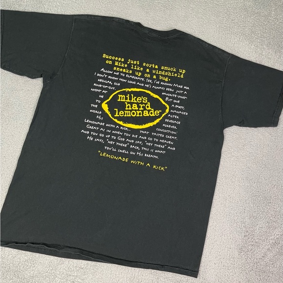 American Vintage | Shirts | Vintage Mikes Hard Lemonade Alcohol Tshirt ...